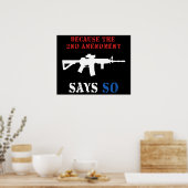 2nd Amendment Poster | Zazzle