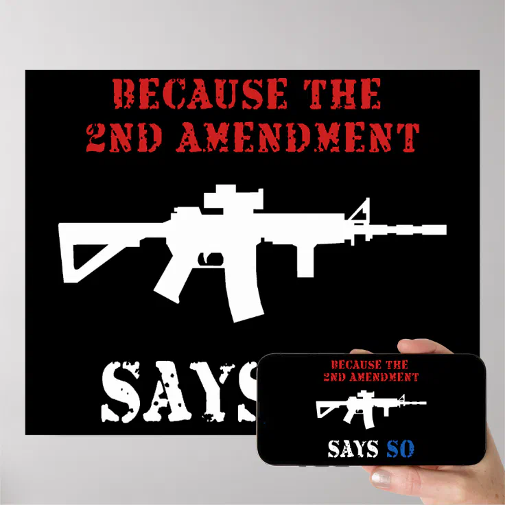 2nd Amendment Poster | Zazzle