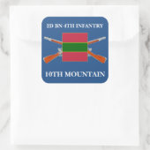 2ND BATTALION 4TH INFANTRY 10TH MOUNTAIN STICKERS | Zazzle