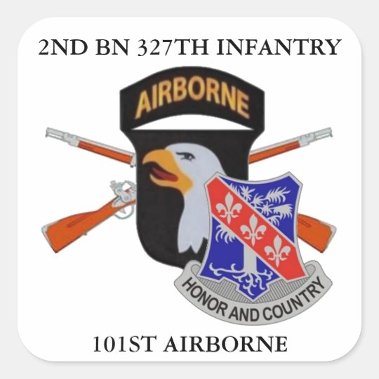 2ND BN 327TH INFANTRY 101ST AIRBORNE STICKERS | Zazzle.com