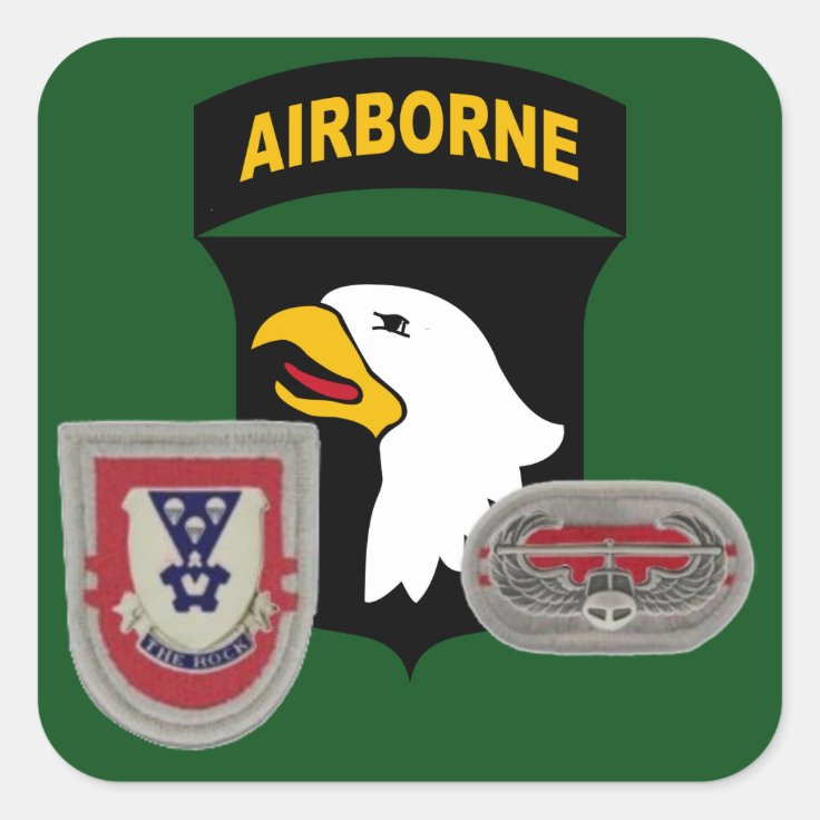 2ND BN 503D INFANTRY 101ST AIRBORNE STICKERS | Zazzle