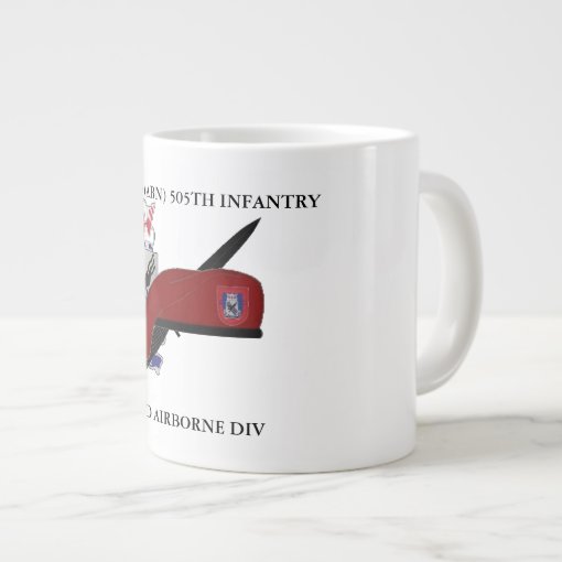 2ND BN (ABN) 505TH INFANTRY JUMBO MUG | Zazzle