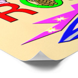 2nd Grade Rocks Poster | Zazzle