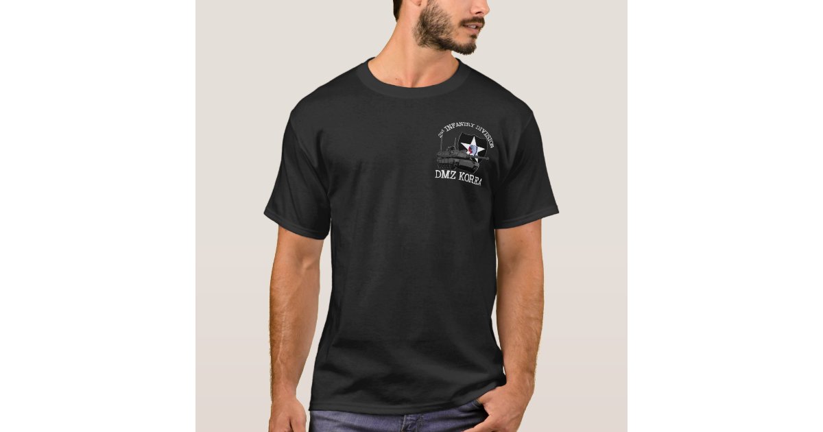 2nd ID DMZ Korea Vet T-Shirt | Zazzle