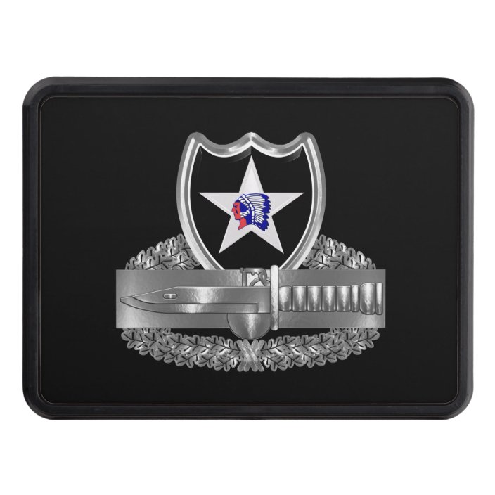 2nd Infantry Division “Combat Action Badge” Hitch Cover | Zazzle.com