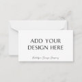 2x3.5" Card Custom Printing Printed Insert Card | Zazzle