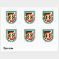 301st PSYOP Company Beret Flash/DUI Stickers | Zazzle