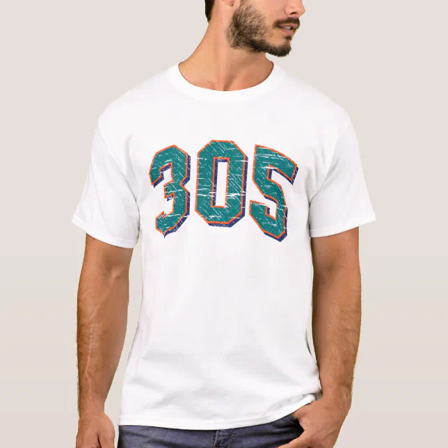 305 (Area Code) T-shirt | Zazzle