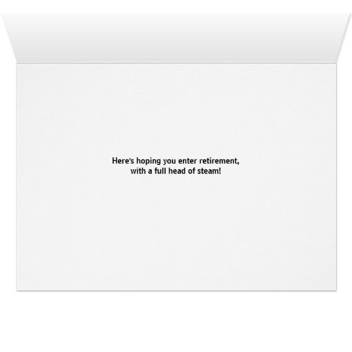 30 Year Railroad Retirement Congratulations Train | Zazzle