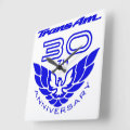 30th anniversary trans am clock | Zazzle