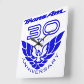 30th anniversary trans am clock | Zazzle