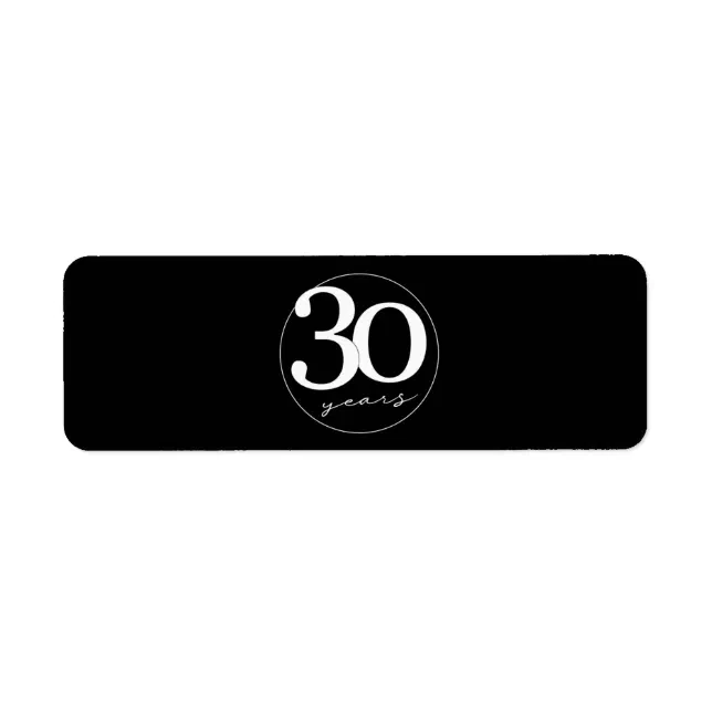 30th Birthday Cigar Seal Label Party Favor / Gift | Zazzle