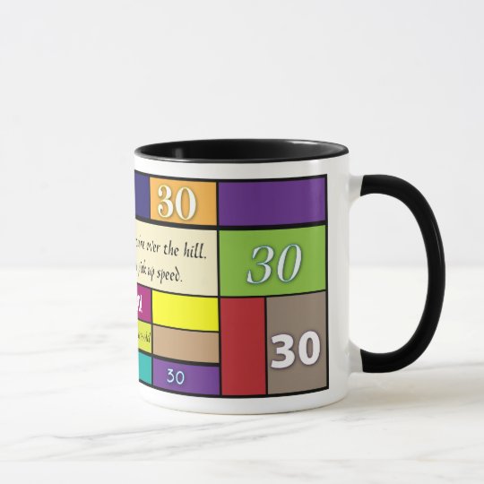 Humorous 30th Birthday Mug | Zazzle.com