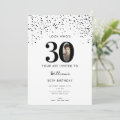 30th Birthday Party Look Who's 30 Modern Photo Invitation | Zazzle