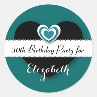 30th Birthday Stickers | Zazzle