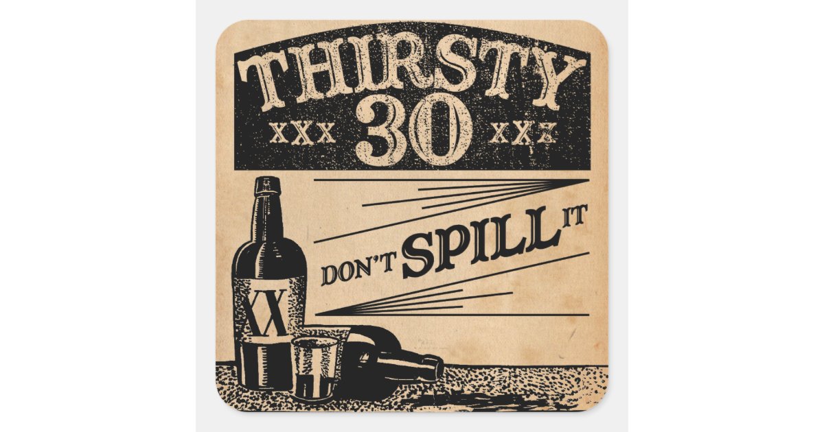 30th Birthday Stickers | Zazzle