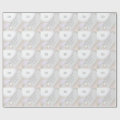 30th Wedding Anniversary Pearl Wrapping Paper | Zazzle