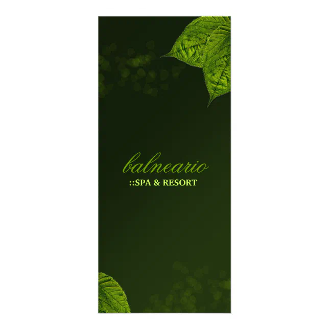 311 Dream Leaf Rack Card | Zazzle