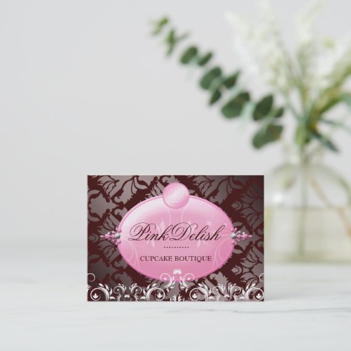 311 Pink Delish Version 2 Chocolate 3.5 x 2.5 Business Card | Zazzle