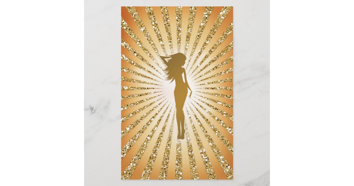 311 Sunburst Spray Tan Flyer | Zazzle
