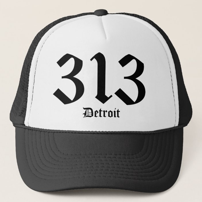 313 Detroit Hat | Zazzle.com