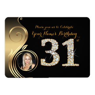 31st Birthday Invitations & Announcements | Zazzle