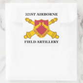 321ST AIRBORNE FIELD ARTILLERY STICKERS | Zazzle