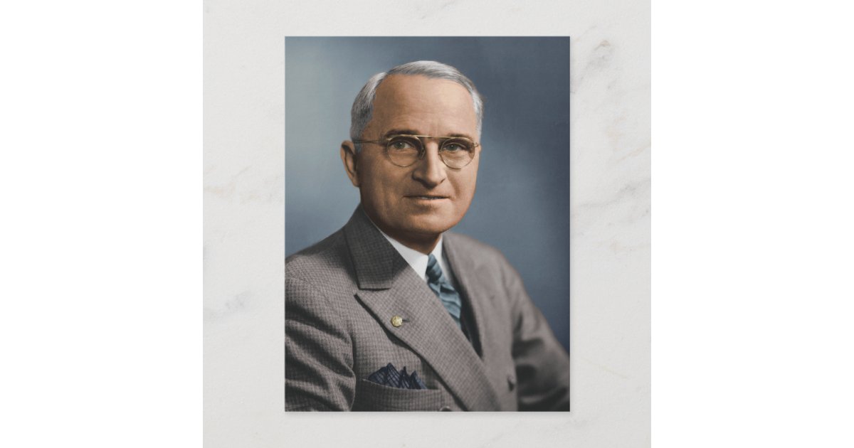 33 Harry S. Truman Postcard | Zazzle