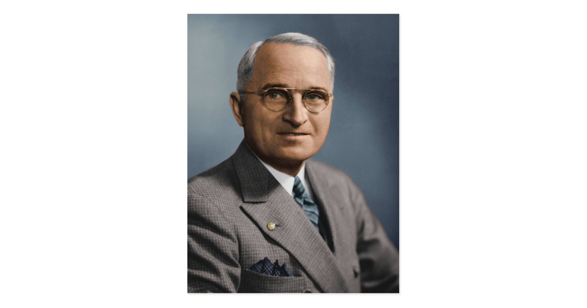 33 Harry S. Truman Postcard | Zazzle.com