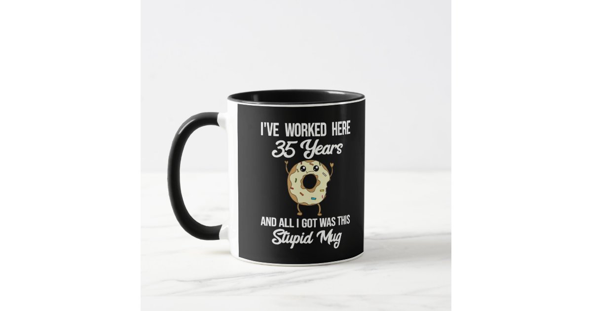 35 Year Work Anniversary Appreciation Gift Mug Zazzle 35 Year Work Anniversary Appreciation Gift Mug Zazzle