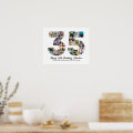 35th Birthday Number 35 Photo Collage Anniversary Poster | Zazzle