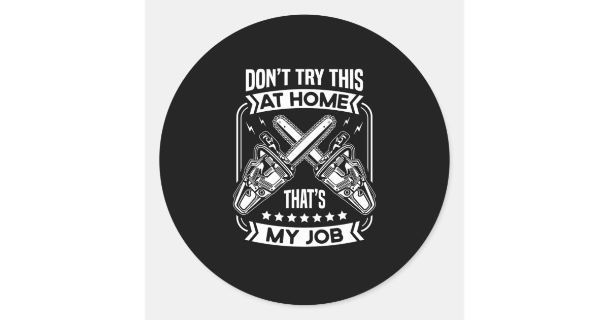 36.Arborist for a Tree trimmer Classic Round Sticker | Zazzle