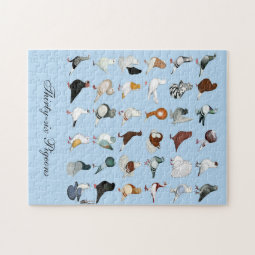 36 Pigeon Breeds Jigsaw Puzzle | Zazzle