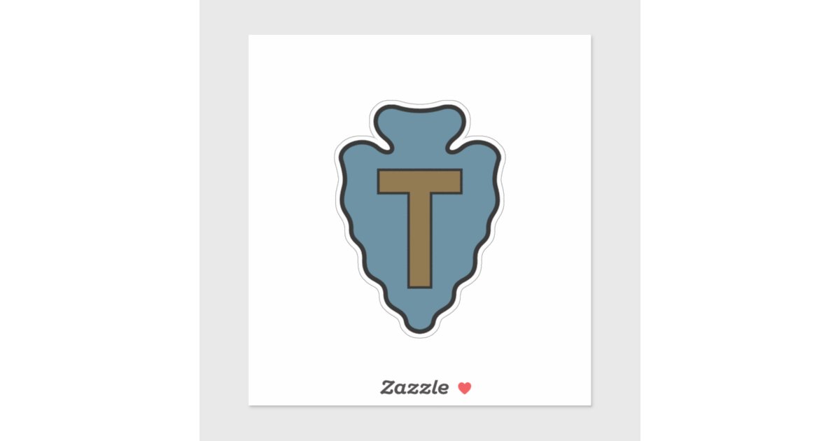 36th Infantry Division Badge Sticker | Zazzle