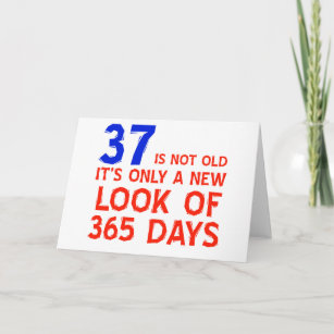 37th Birthday Cards | Zazzle