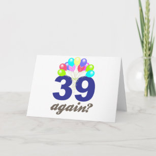 39th Birthday Gifts on Zazzle