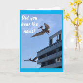 **39TH** BIRTHDAY CRANE HUMOR CARD | Zazzle