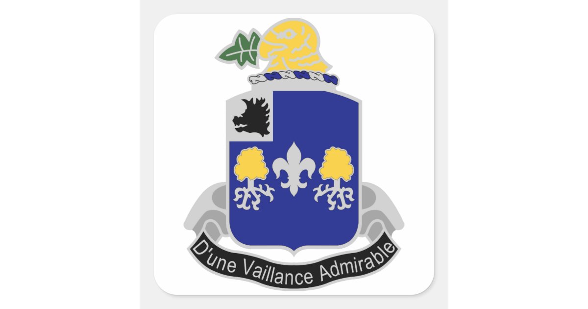 39th Infantry Regiment Square Sticker | Zazzle