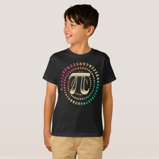 3.14 Pi Day Number Symbol Math Irrational Number P T-Shirt | Zazzle