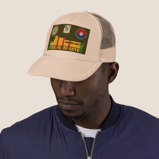 3/47th Inf. ATC Tango Boat & Patches Hat | Zazzle