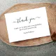 3.5"x5" Thank You Birthday Thank You Note Card | Zazzle