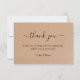 3.5"x5" Thank You Birthday Thank You Note Card | Zazzle