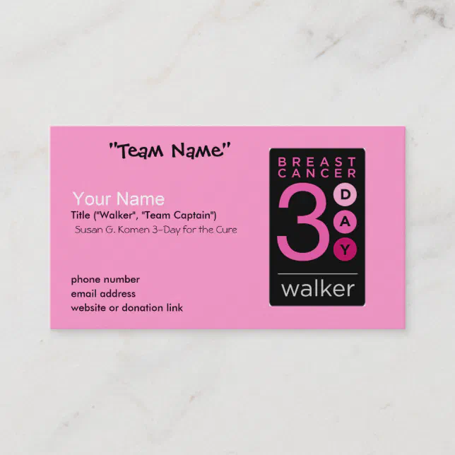 3-Day Business Cards | Zazzle