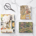 3 Different Vintage Victorian Paper Doll Scenes | Zazzle