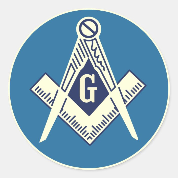 3" Masonic Sticker | Zazzle.com