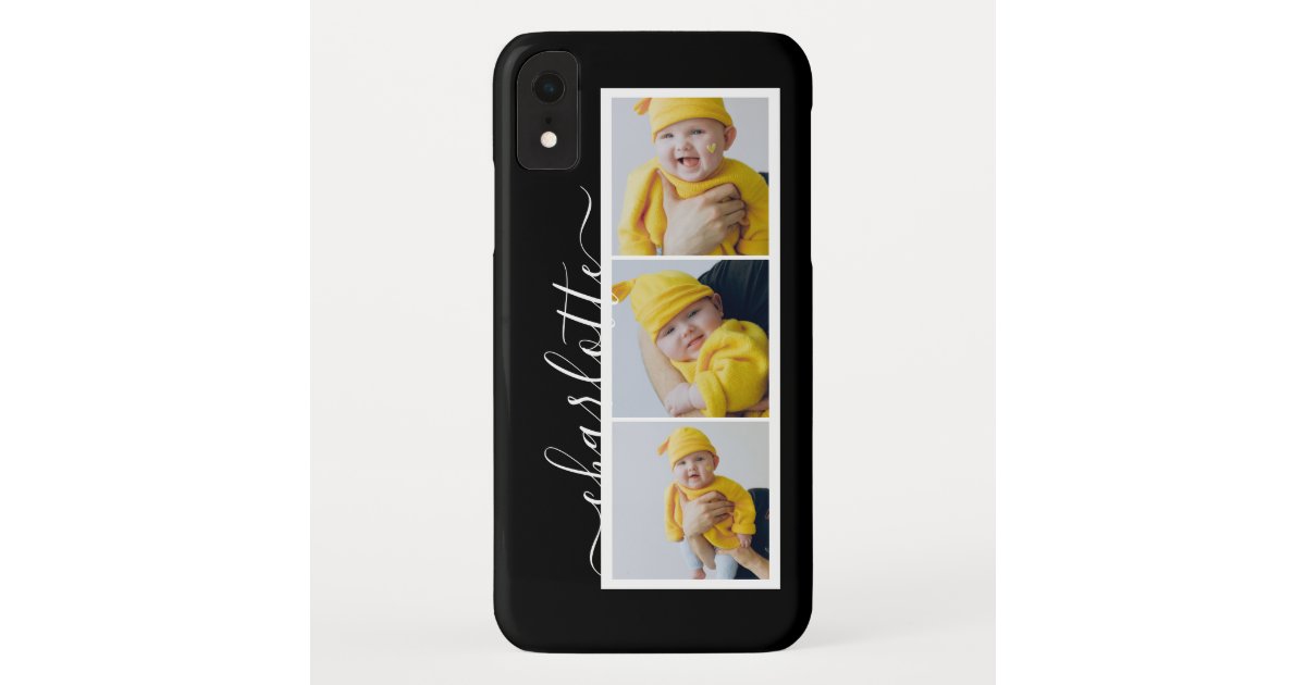 3 Photo And Name Unique Custom Made Personalized Case-Mate iPhone Case ...