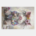 3 Piggies Tea Time Party Decoupage Wrapping Paper | Zazzle