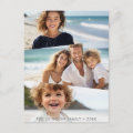3 Uneven Photo Collage - Funky Quadrilateral Art Postcard | Zazzle