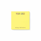 3 x 3 Custom Post-it® Notes with Company Logo | Zazzle