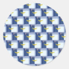 Azores Custom Azores Flag Sticker | Zazzle.com